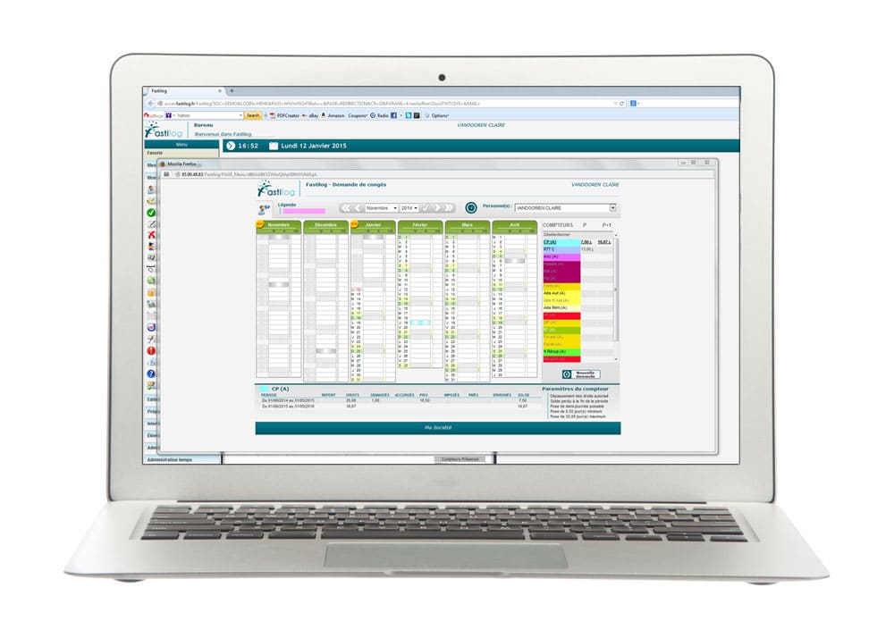 Gestion des congés et absences - Fastilog - gestion des temps et des ... Gestion des congés et absences - Fastilog - gestion des temps et des ...